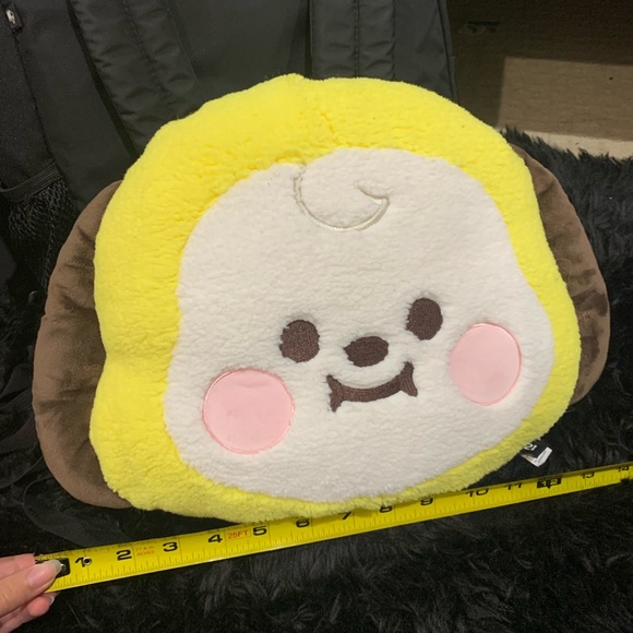 bt21 | Other | Official Bts Bt2 Chimmy Face Htf Pillow Plush Cushion ...